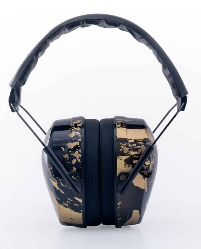 Shoot-Off Ear Muffs - Gold – Shoot Off Australia Pty Ltd